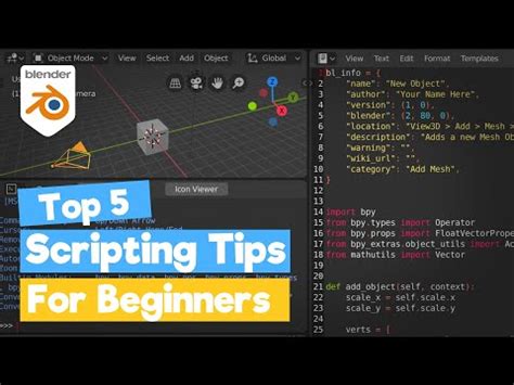 Blender D Python Scripting Tricks PIXELsHAM