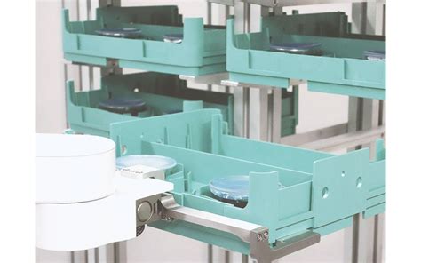 Optical Lab Conveyors Production Automation For Optical Lenses Flexlink