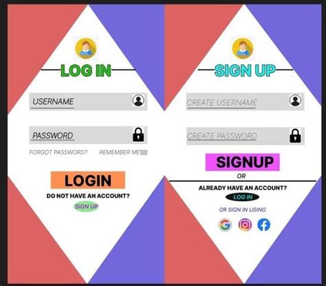 Paramartha Ray Log In And Sign Up Page Figma