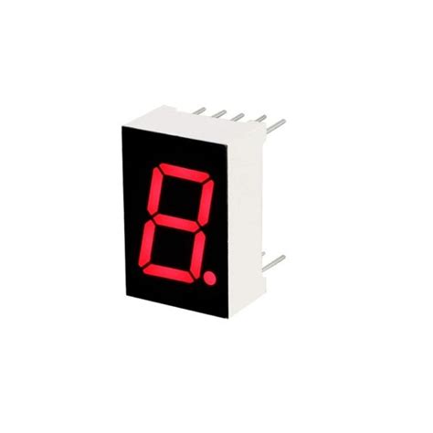 0 56 Inch Red 1 Digit 7 Segment Led Display 10pin Darkoct02