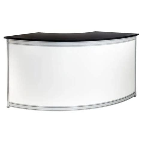 Octanorm Curved Counter White Select Exhibitions