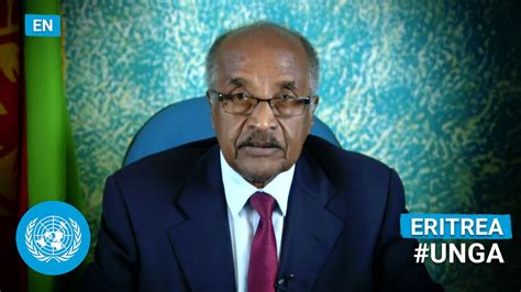 🇪🇷 Eritrea Minister For Foreign Affairs Addresses Un General Debate 76th Session En Unga