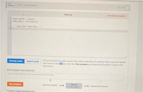 Solved Write A Program That Takes A Date As Input And Chegg