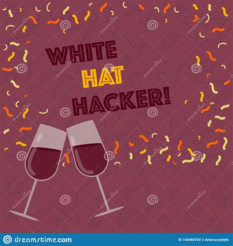 Handwriting Text Writing White Hat Hacker Concept Meaning Computer