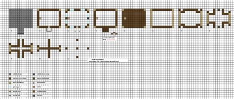 Simple House Blueprint Minecraft Map