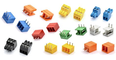 7 Colours Of Terminal Blocks Euroclamp Sos Electronic
