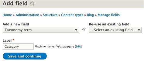 Build A Blog In Drupal 8 Content Types And Fields Webwash