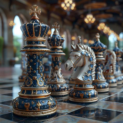 Download Ai Generated Chess Game Royalty Free Stock Illustration