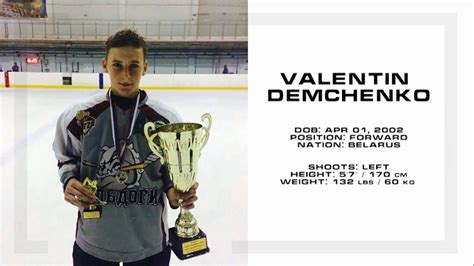 Valentin Demchenko 2002 Forward 2019 Chl Import Draft 2020 Nhl Draft Eligible Youtube