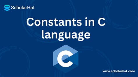 Constants In C Language