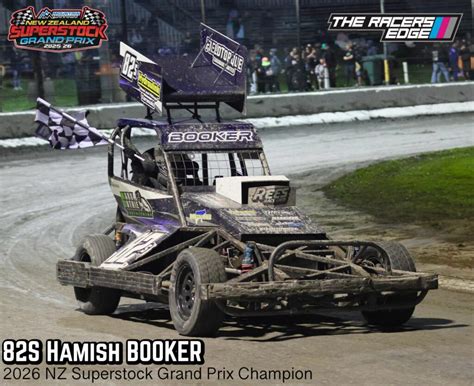 Hamish Booker Wins Nz Grand Prix Stratford Speedway
