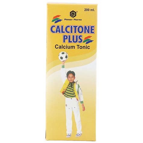 Pioneer Calcitone Plus 200ml At ₹ 133bottle Homeo Syrup In Hyderabad