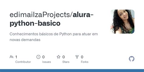 Github Edimailzaprojectsalura Python Basico Conhecimentos Básicos