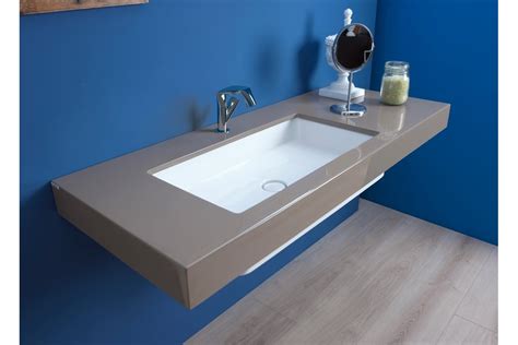 Раковина Flaminia Mini 700x350хh120 мм, встраиваемая снизу, без ...