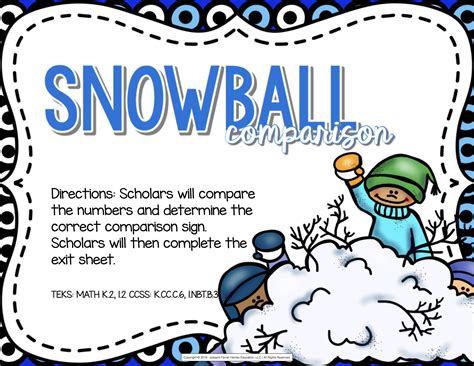 Snowball Comparison Learning Centers Made Easy