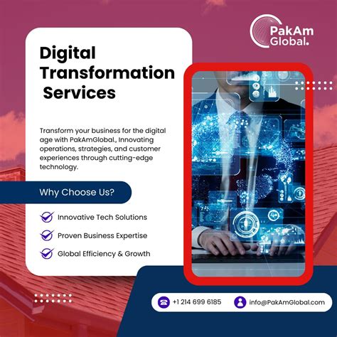 How Our Digital Transformation Solutions Can Help Your Business Thrive Pakamglobal Llc Posted