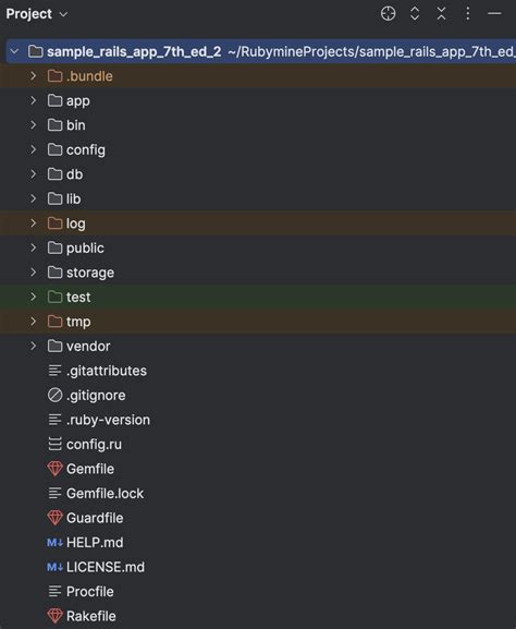 Rubymine Quick Start Rubymine Documentation