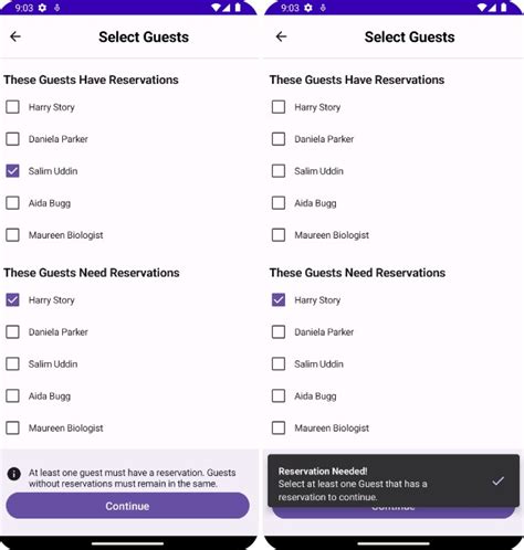 Guest Reservation Check With Kotlin