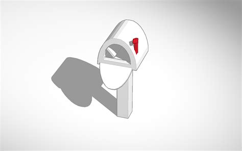 3d Design Mailbox Mail Box White Swag This Is Starting To Get