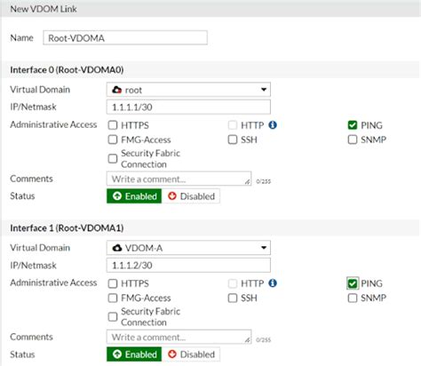 Fortigate Vdom And Inter Vdom Implementation