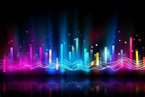 Abstract Equalizer Effect Background Graphic By Forhadx5 · Creative Fabrica