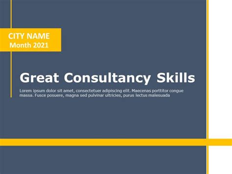 Essentials Of Consulting Deck PowerPoint Template SlideUpLift