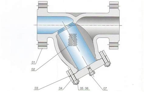 A351 Cf8m 300lb Y Type Strainer Stainless Steel Y Strainer Flange Type