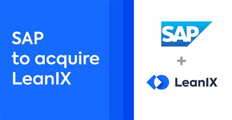 Sap To Acquire Leanix Delivering Customers A Comprehensive Solution Suite For Continuous