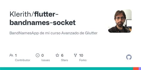 Github Klerith Flutter Bandnames Socket Bandnamesapp De Mi Curso Avanzado De Glutter