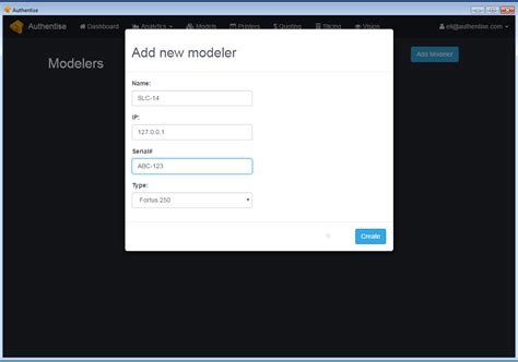 Installation — Authentise 1 65 16 G87d59c9 Documentation