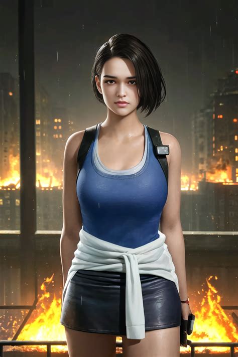 Jill Valentine By Waifuaddictai On Deviantart