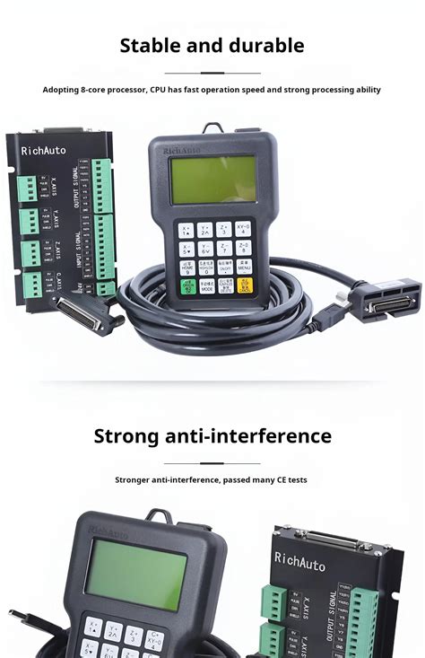 Dsp Engraving Machine Control System Richauto Handle A11 Three Axis