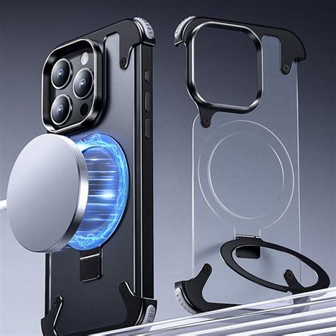 Magnetic Metal Drop Proof Case With Hidden Stand Chubbycable Chubbycable