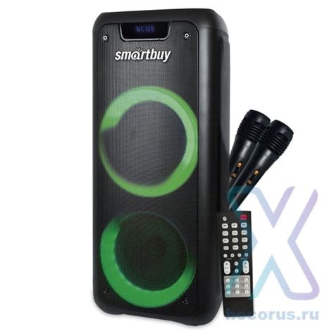 Комбоусилитель Smartbuy MEGA BOOM SBS-550 40Вт 2 микрофона ПДУ оптом по ...