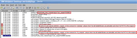 Infosphere Information Analyzer Column Analysis Error Pxbridge Could Not Be Located
