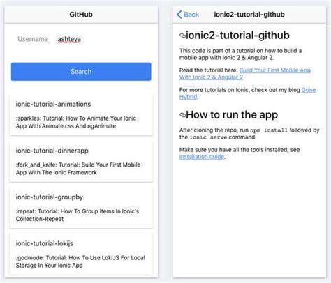 Gone Hybrid Angular And Ionic Tutorials