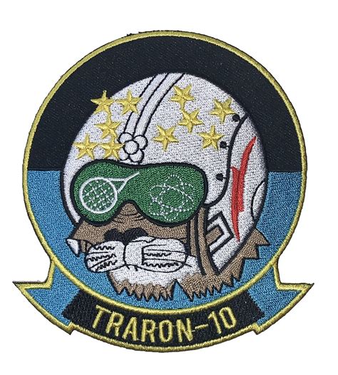 Vt 10 Cosmic Cats Squadron Patch Plastic Backing Squadron Nostalgia