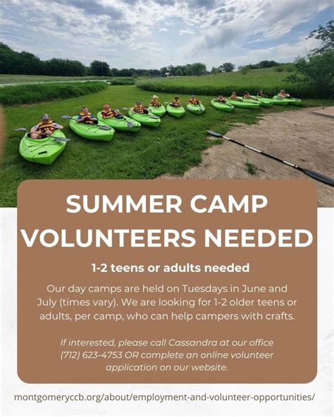 Employment And Volunteer Opportunities Montgomery County Conservation