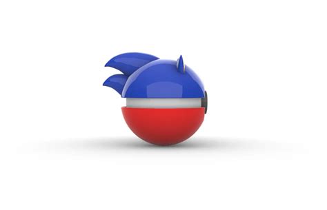 Other Stl Download Pokeball Sonicby Pokeball Empire