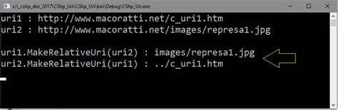 C Apresentando Os Recursos Da Classe Uri III