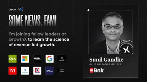 Sunil Gandhe On Linkedin Growth Learning Network Leaders Founders 17 Comments