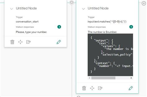 Ibm Cloud Watson Conversation Api Dynamic Response Variables