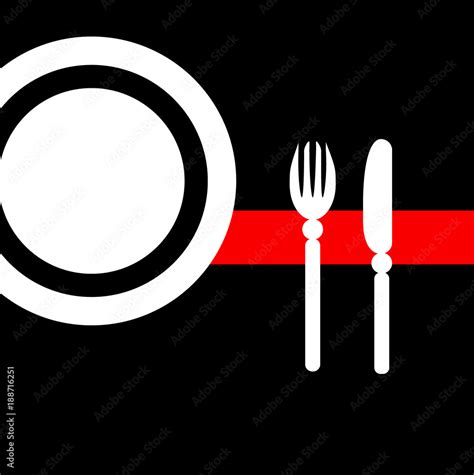 Menu Card Design Template Vector Illustration Restaurant Menu Background Stock Vector Adobe Stock