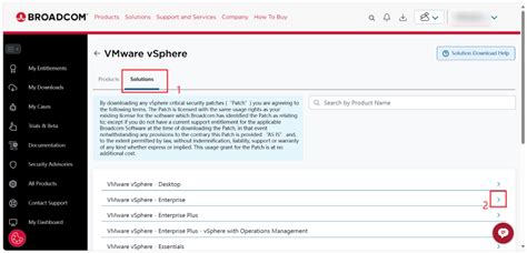 How To Download Vmware Vsphere Patch Packages On The Broadcom Support Homepage Dell Sri Lanka