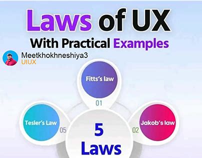 Laws Of UX Projects :: Photos, videos, logos, illustrations and branding :: Behance