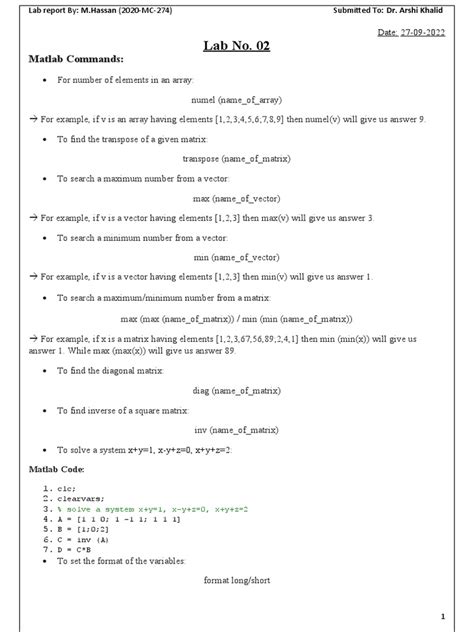Lab No2 Pdf