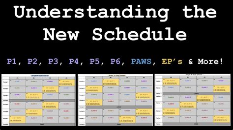 Middle School Schedule Examples Schedule Manzanita Charter Middle