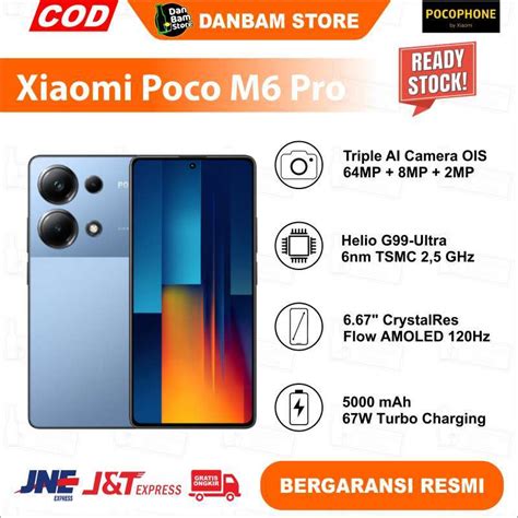 Promo POCO M Pro GB Garansi Resmi Diskon di Seller DanBam StoreÃÂ Â Srandil Kab