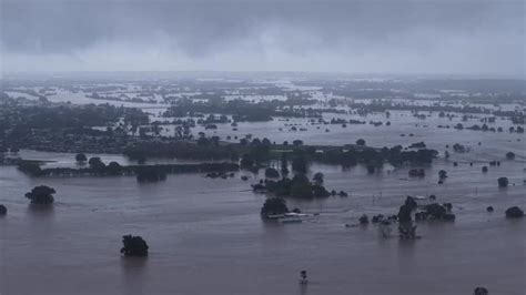 Drone Footage Captures Scale Of Flooding In Taree Nt News