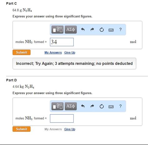 Solved 64 8 G Noh 4 Express Your Answer Using Three